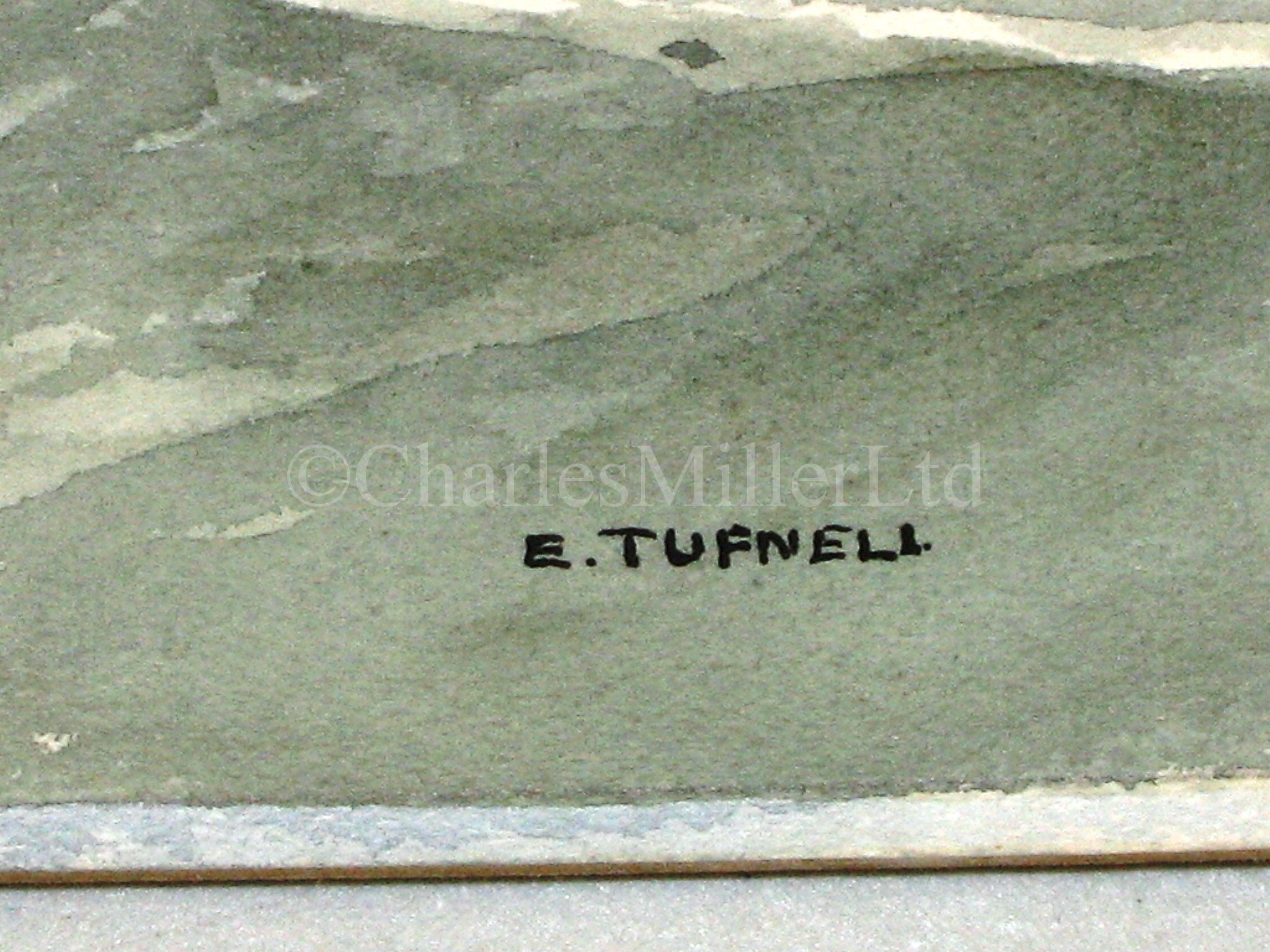 Lot 44 - E. TUFNELL (BRITISH, 1888-1978) H.M.S....