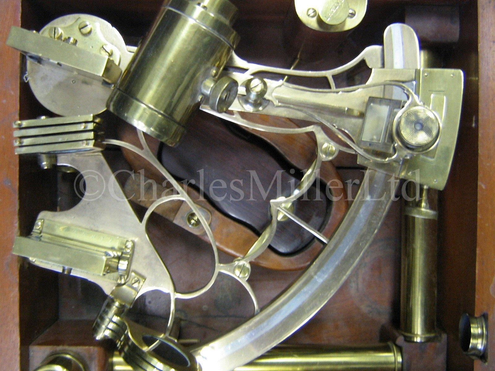 Lot 246 A 19th Century 6½in Radius Vernier Sextant