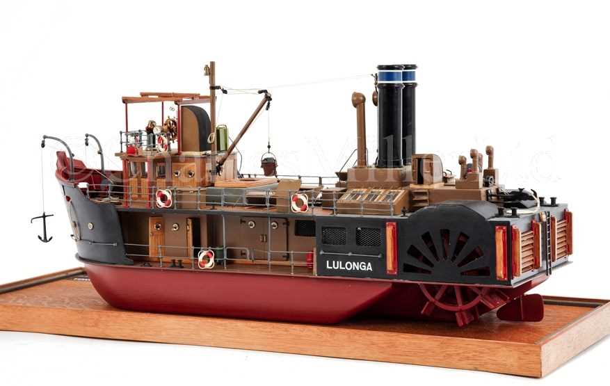 Lot 271 - A DETAILED MODEL FOR THE COLONIAL