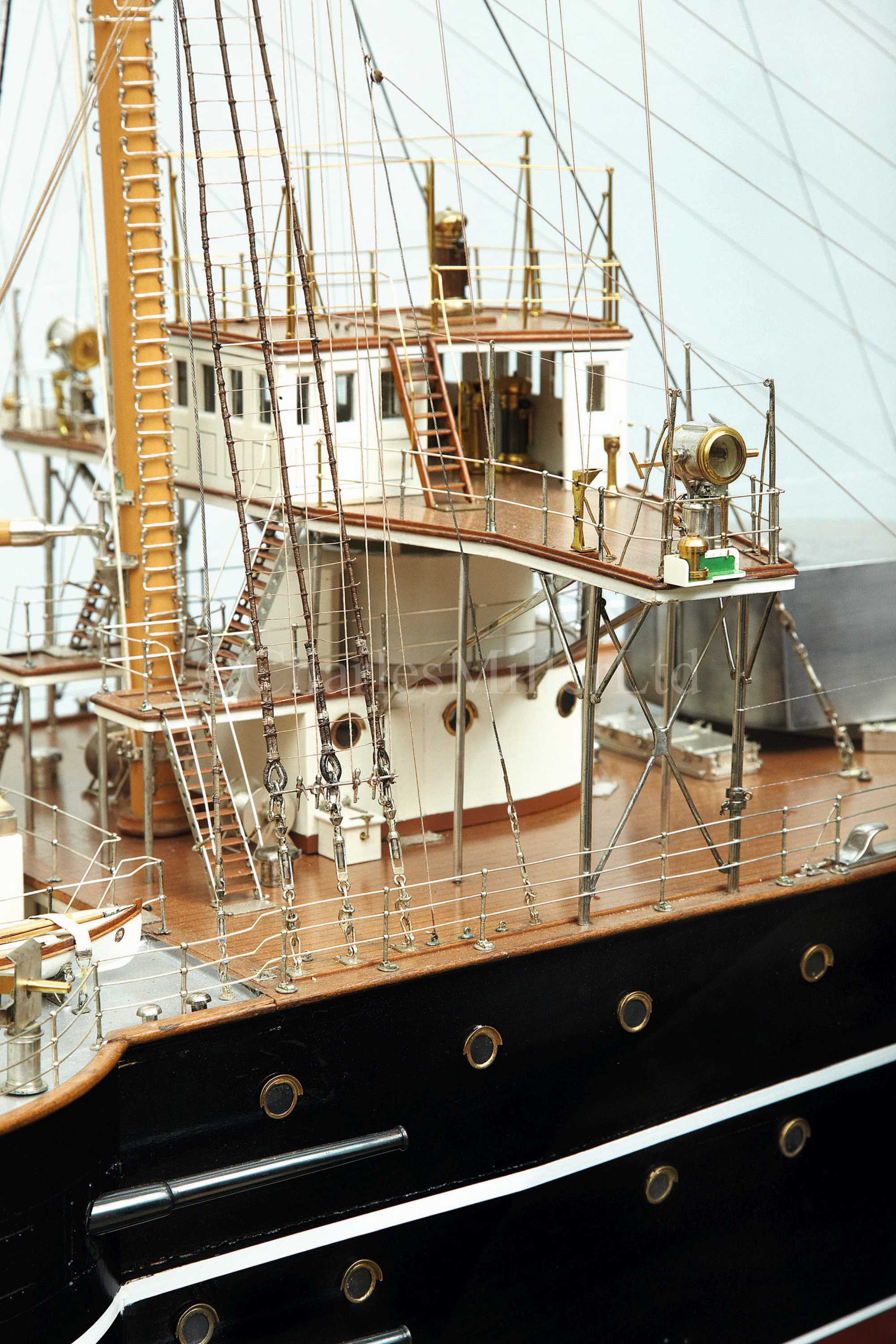 Lot 249 - A MONUMENTAL 1:48 SCALE DOCKYARD MODEL OF
