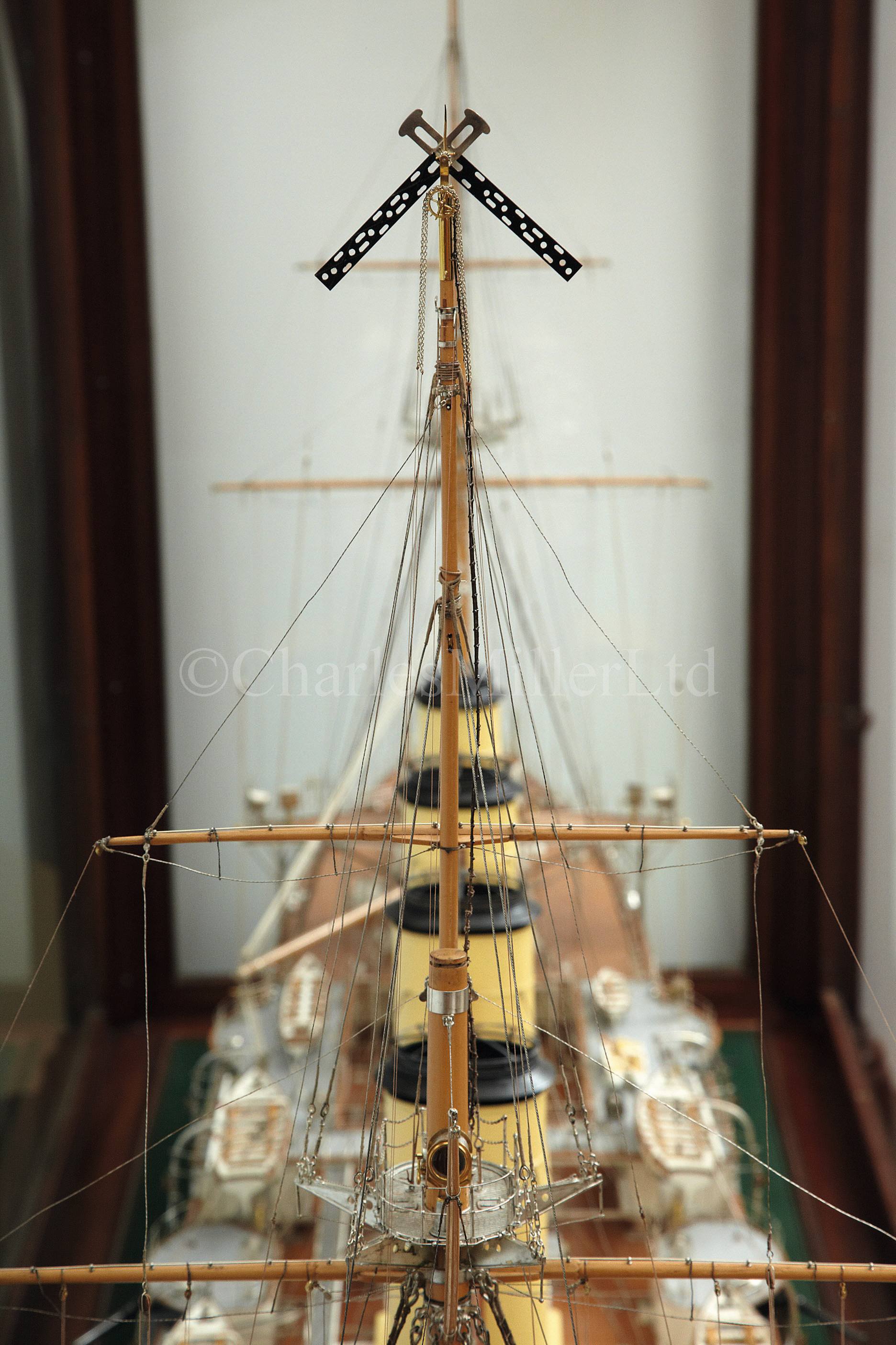 Lot 249 - A MONUMENTAL 1:48 SCALE DOCKYARD MODEL OF